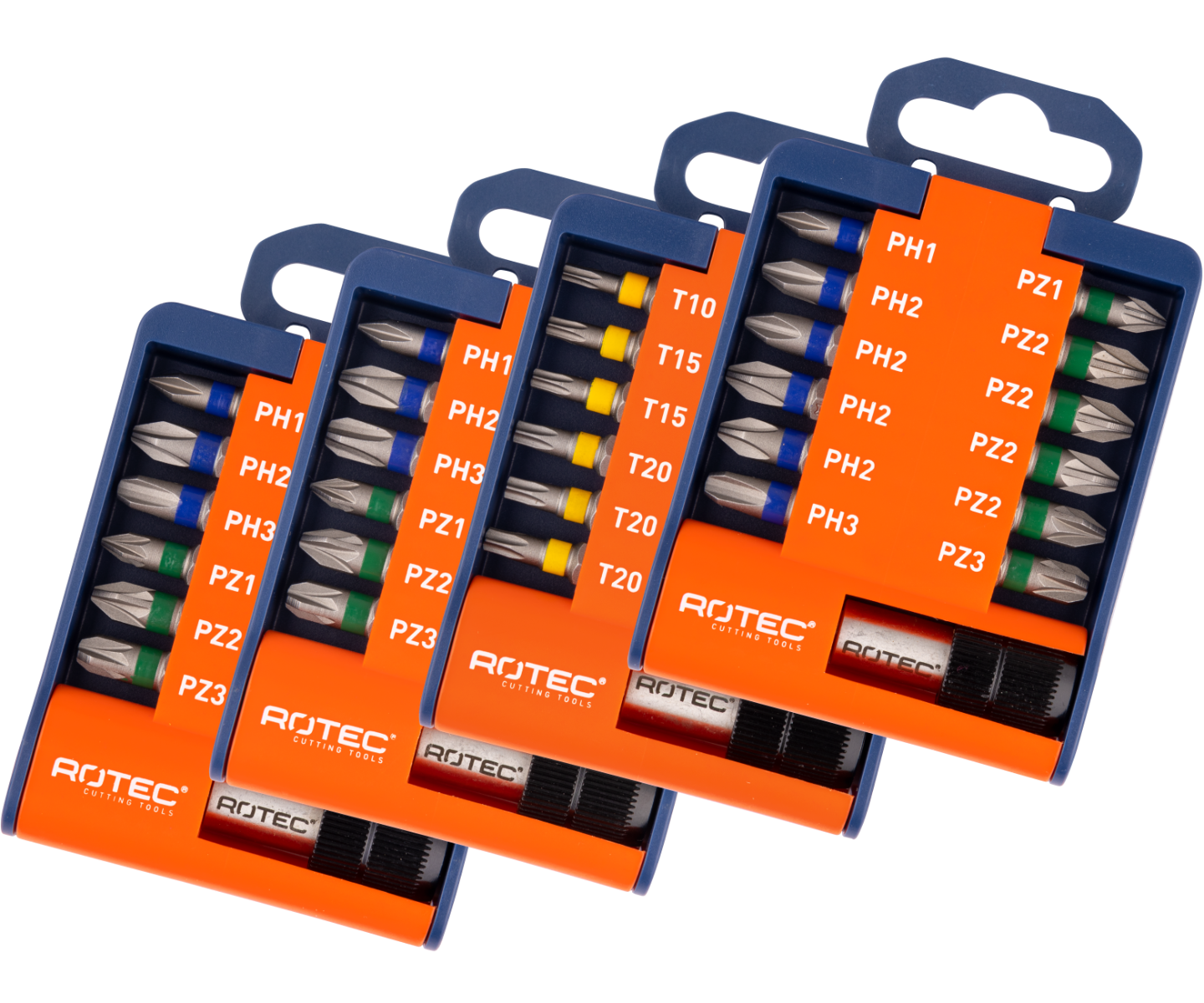 Rotec OPTI-LINE bit-set 1/4"